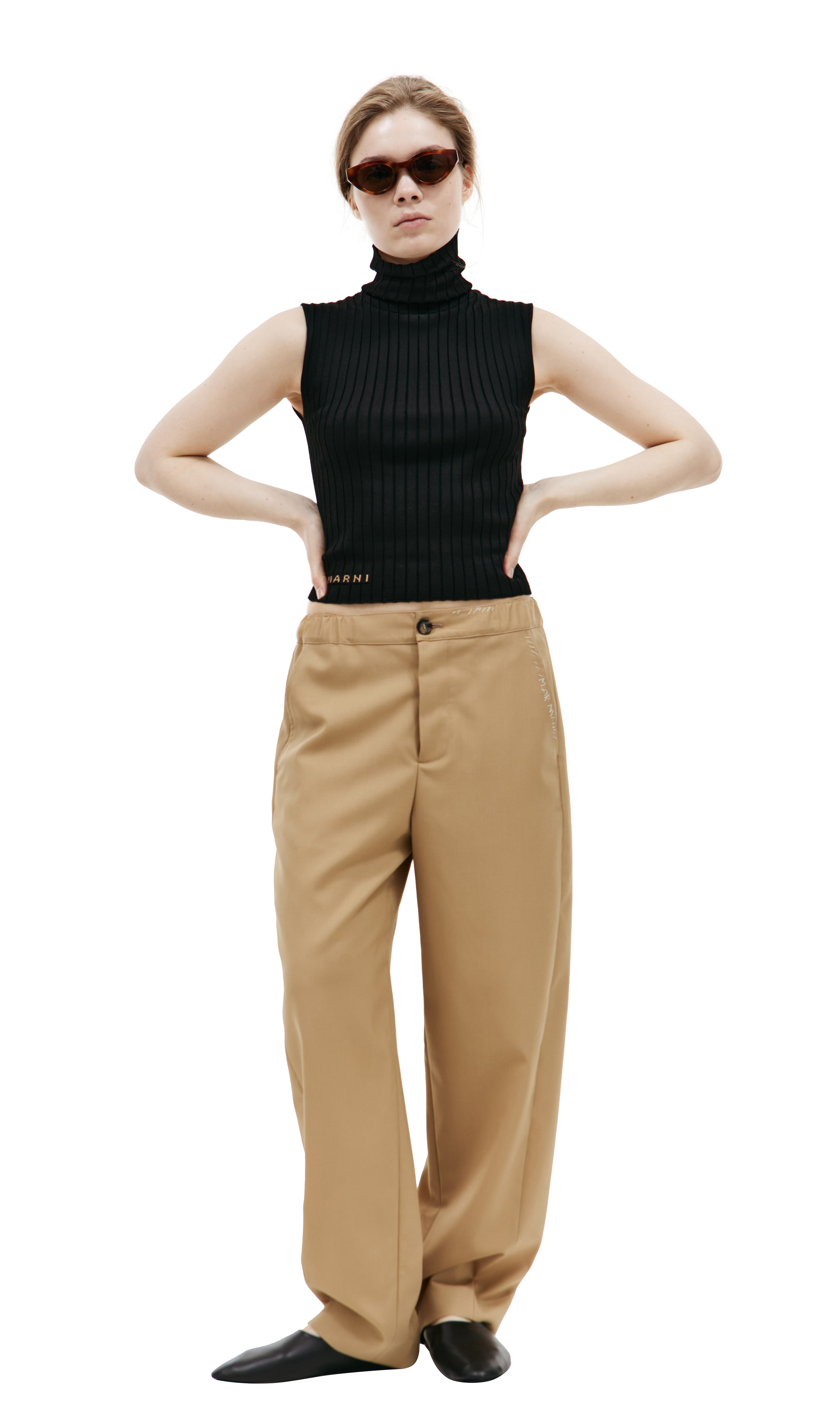 Shop Marni pants for women online at SV77