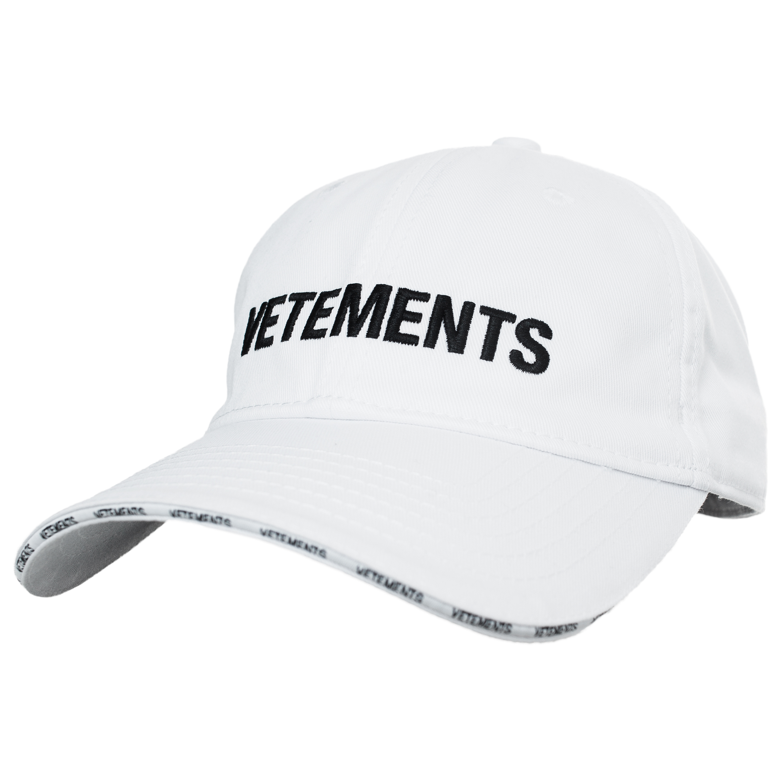 Buy VETEMENTS women white embroidered logo cap for $470 online on SV77 ...
