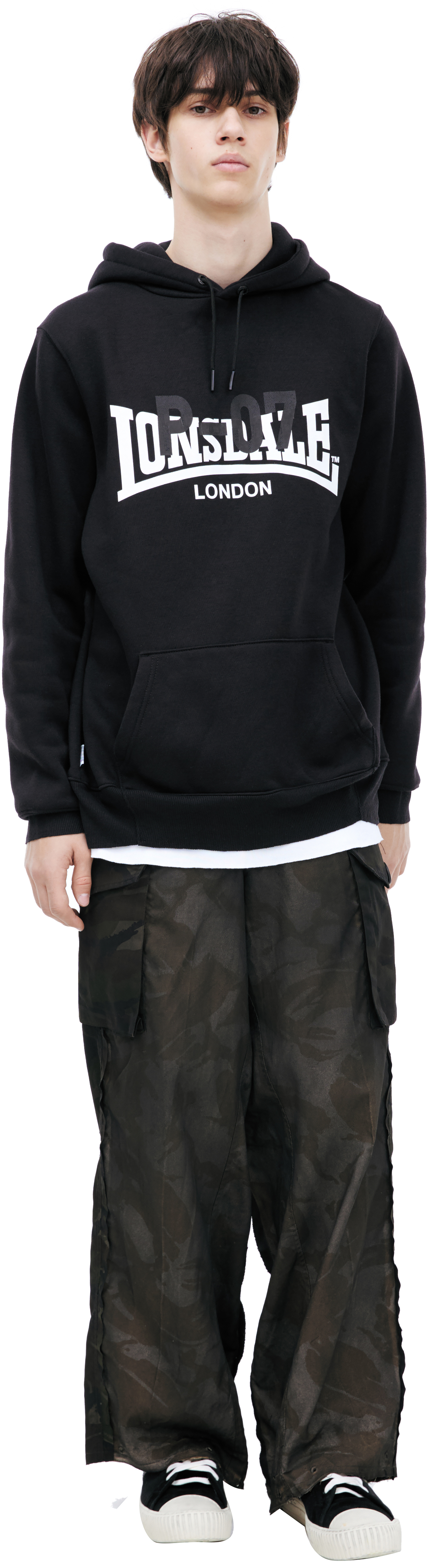 Buy PROTOTYPES men black printed hoodie for $333 online on SV77 ...