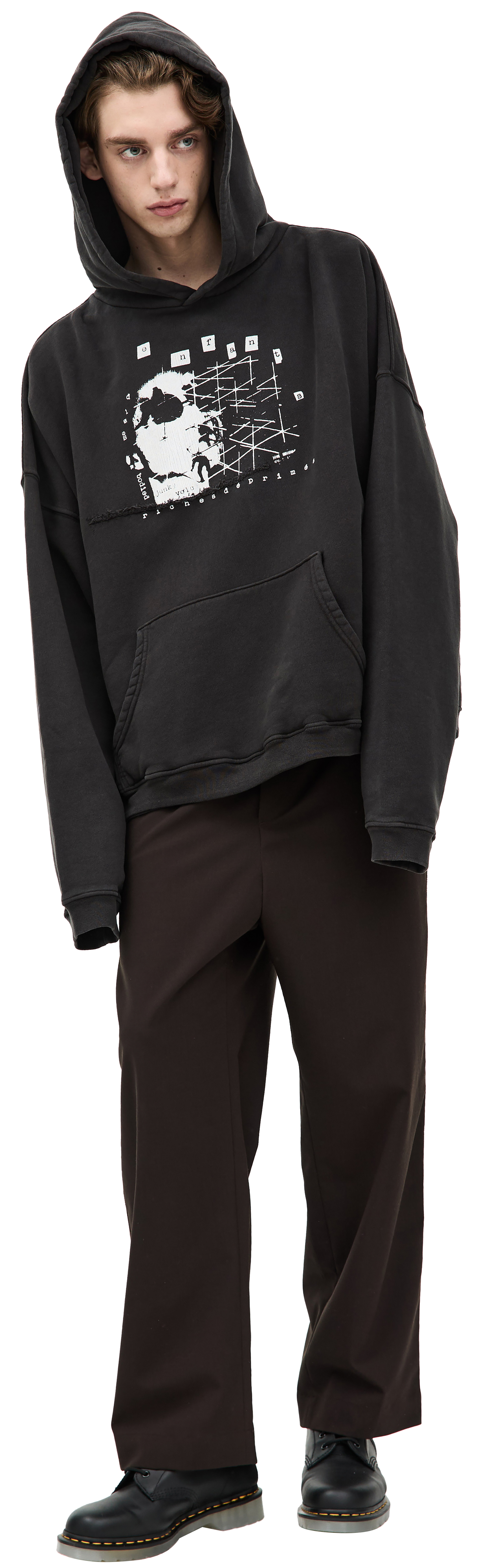 Buy Enfants Riches Deprimes men black cotton hoodie for Buy Enfants Riches Deprimes men black cotton hoodie for