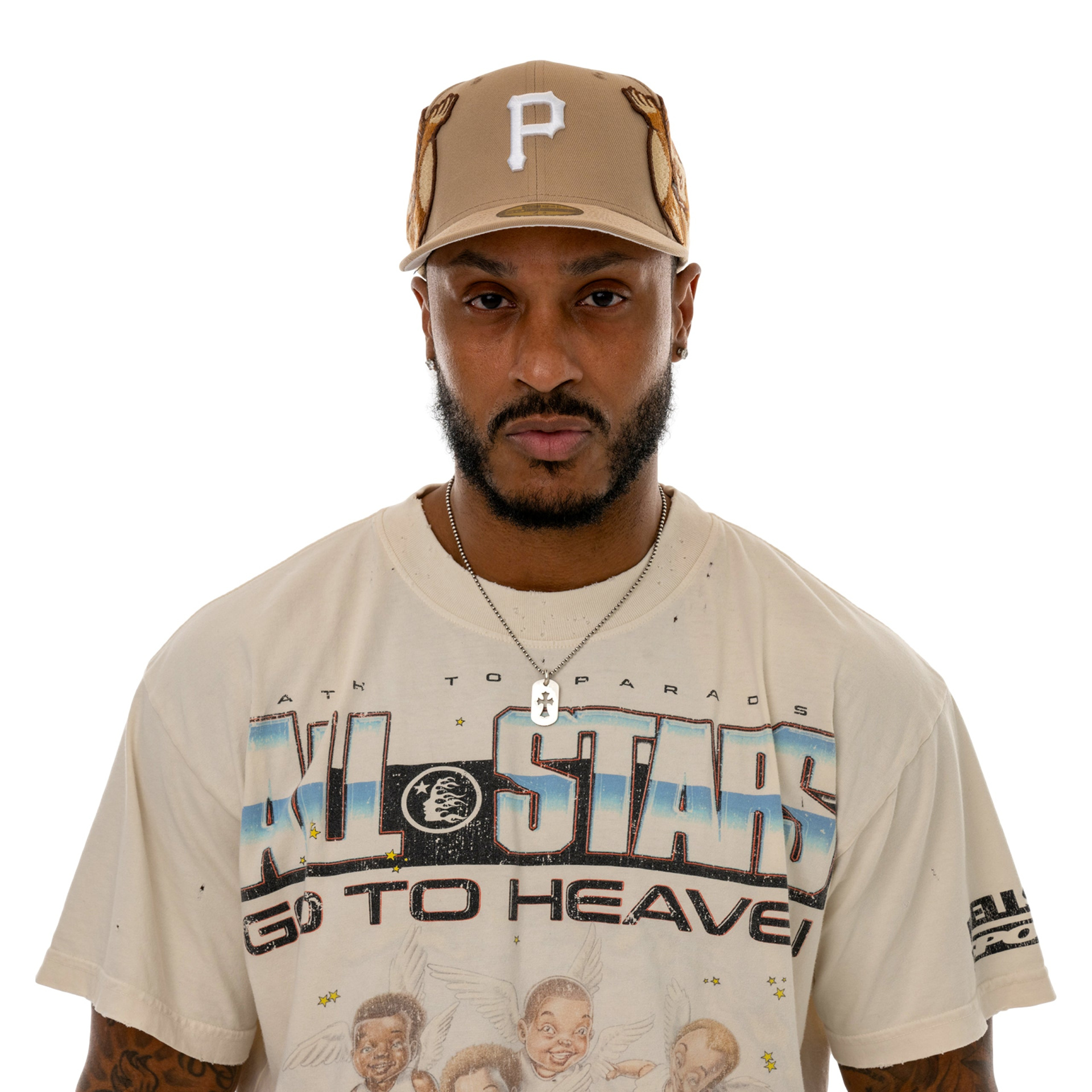 Buy Jon Stan men jon stan pirates angel fitted hat for $220 online on ...