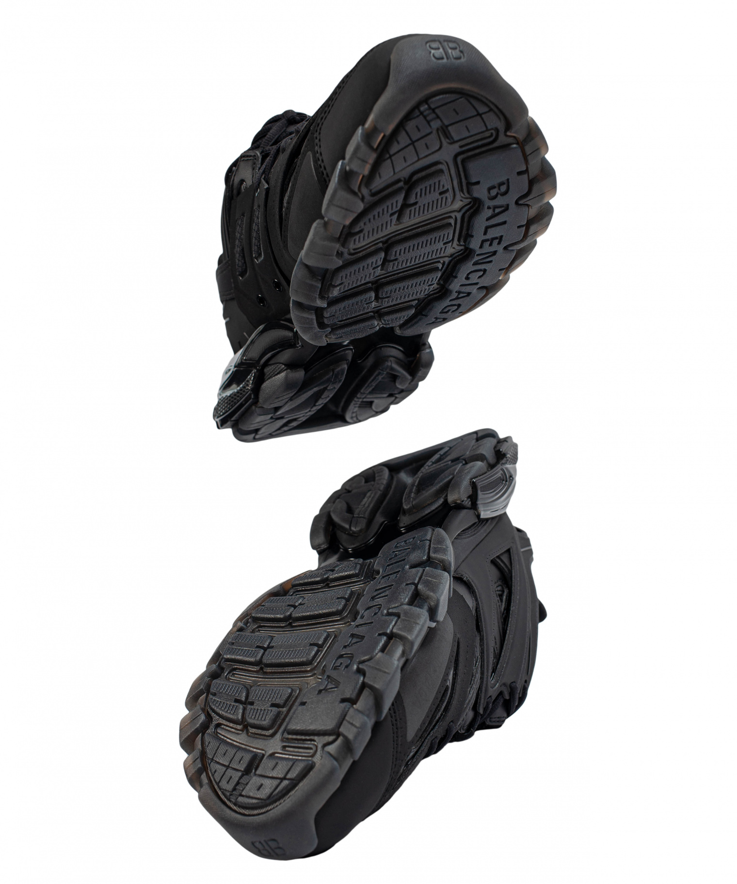 Buy Balenciaga women black track sneakers for $810 online on SV77 ...